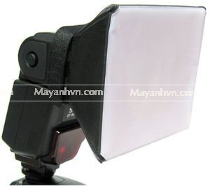 Pixco Universal Portable Mini Flash Diffuser Softbox for Shoe-Mount